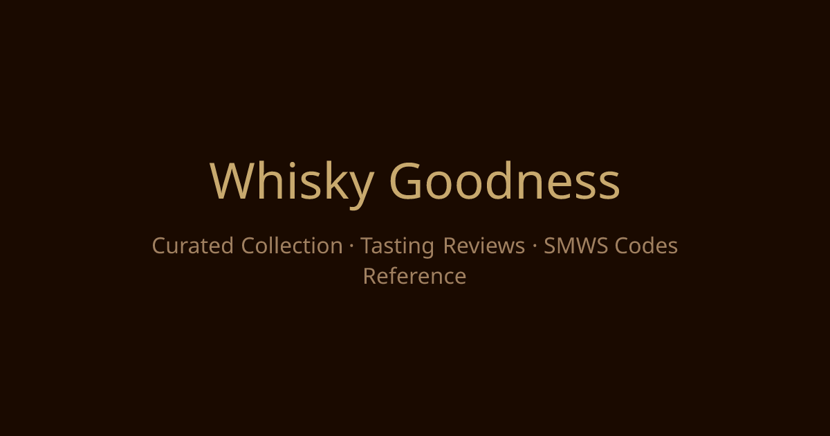 SMWS Codes — Complete Distillery Code Reference | Whisky Goodness